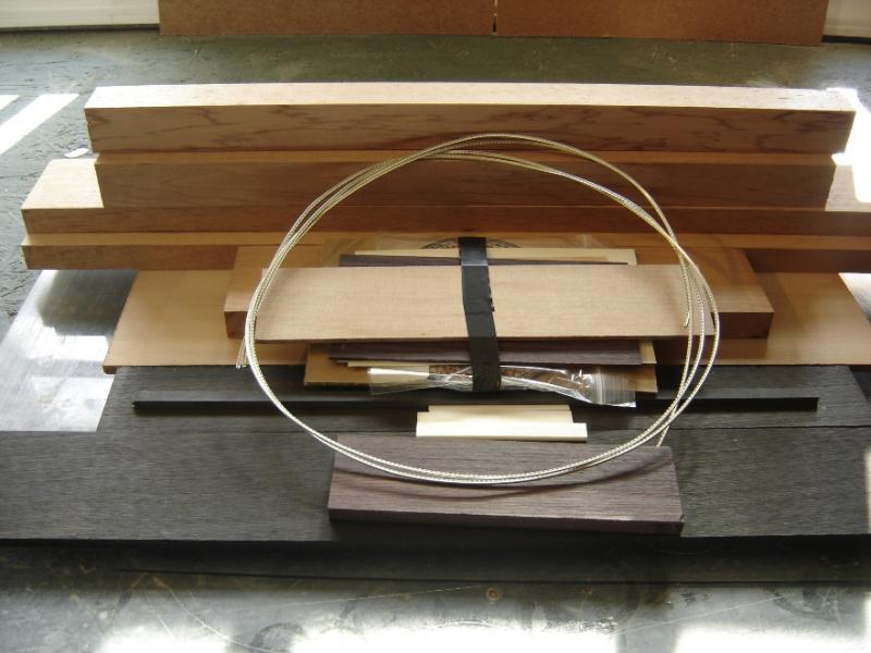 Josred Handmade Guitars - 10-String During Construction